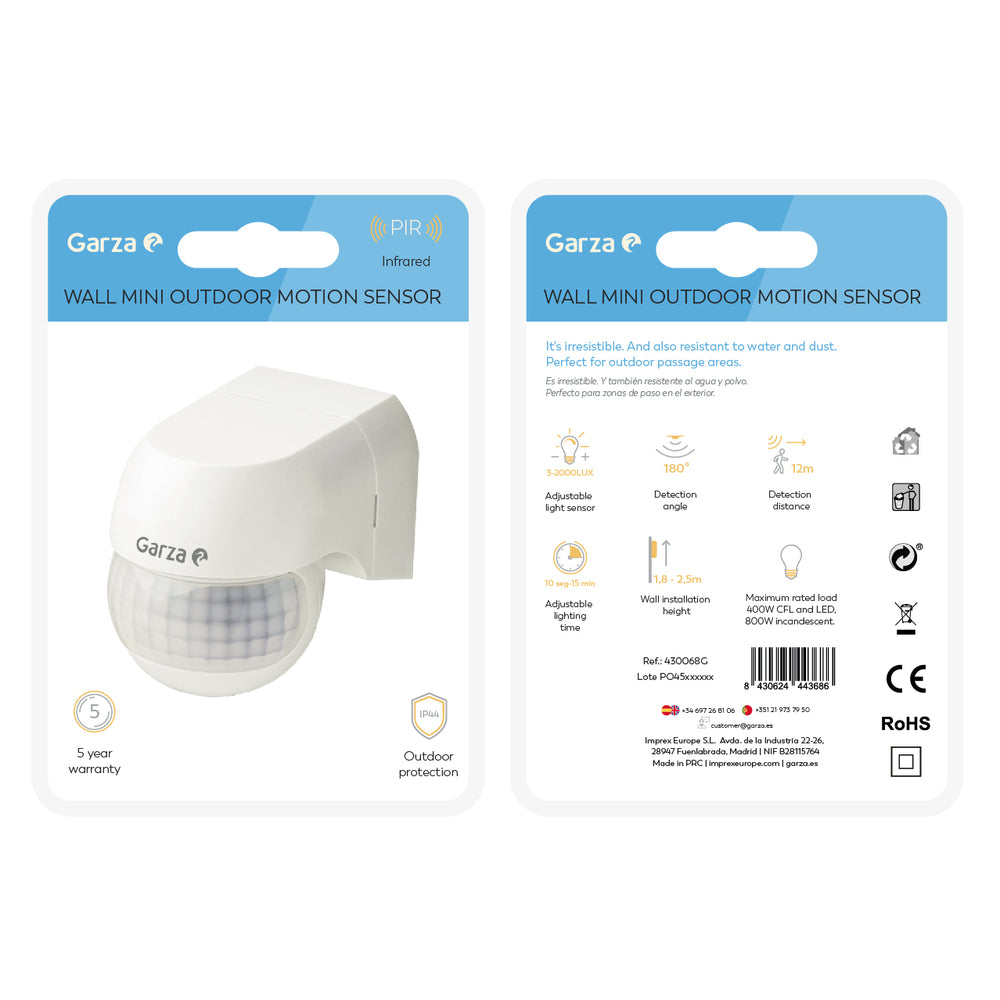Motion Detector - Mini Outdoor Infrared – Garza